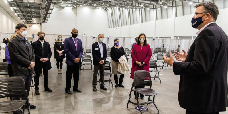 Public administration graduate leads Michigan's COVID-19 vaccination ...